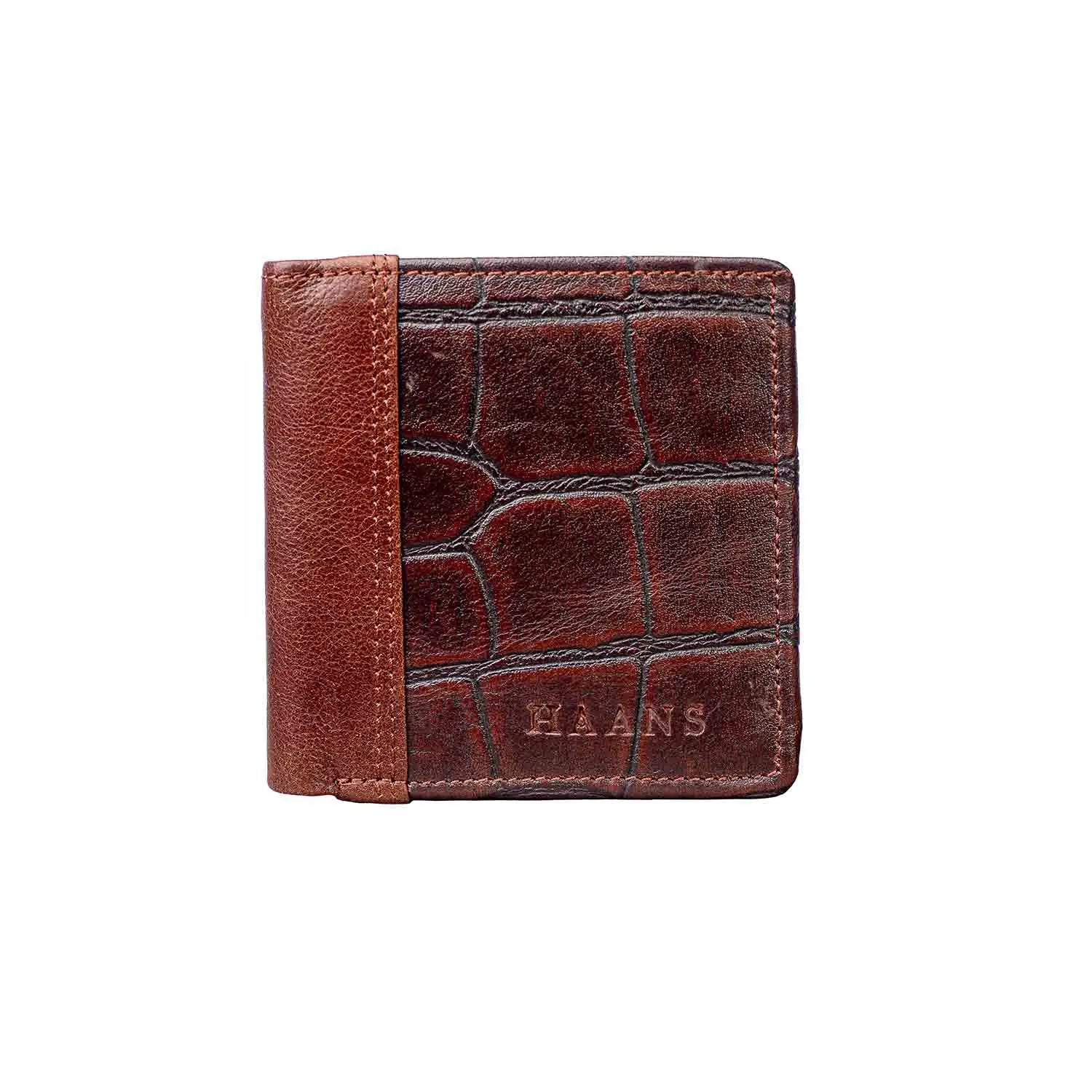 Handcrafted Crocodile Embossed Felix Wallet - Shop Now at Haans! – HAANS